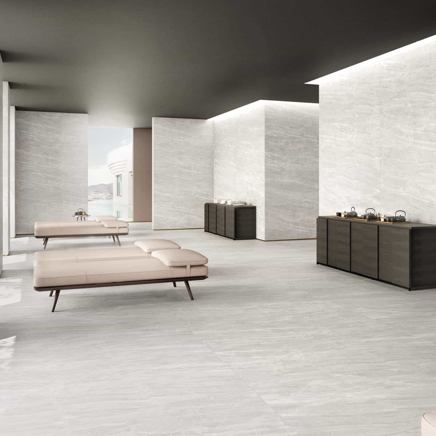 Cosmic Grey Marble Tile | Tile Factory Direct