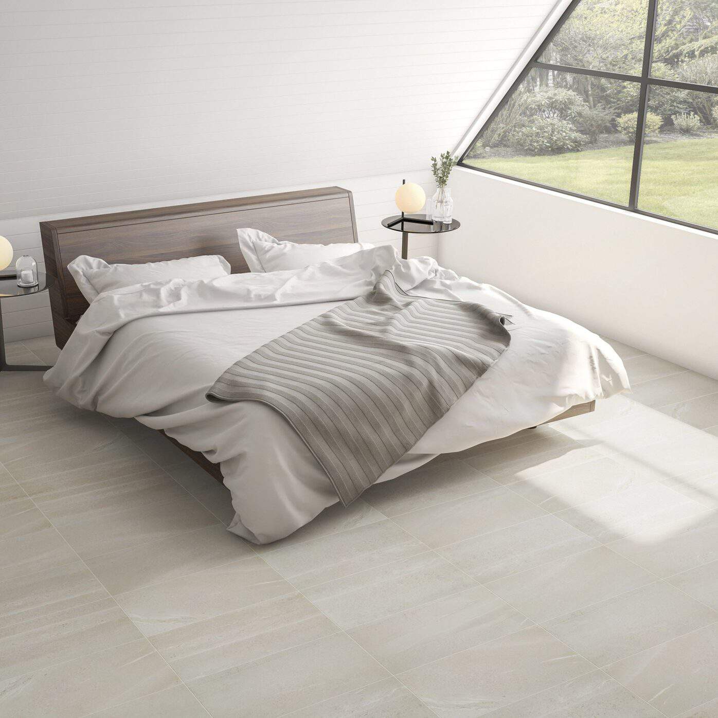 Adrock Latte Stone Look Porcelain Tile | Tile Factory Direct