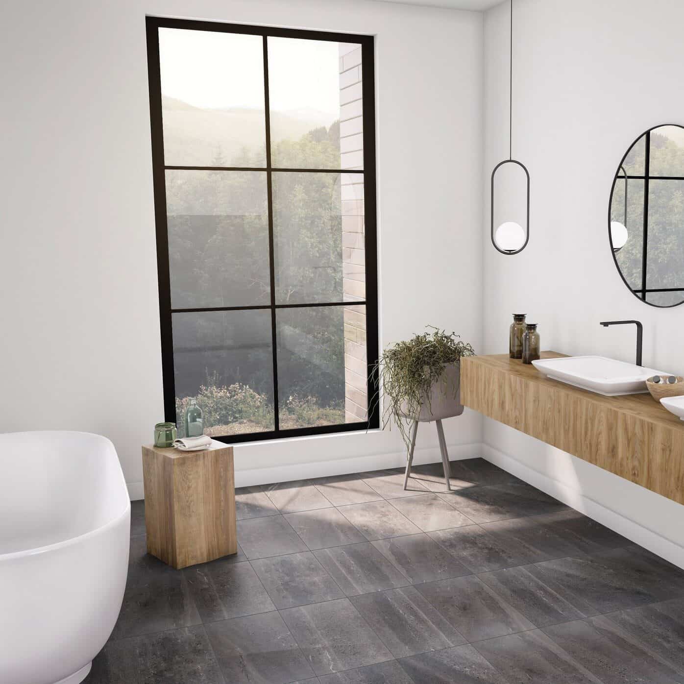 Adrock Shadow Stone Look Porcelain Tile - Tile Factory Direct
