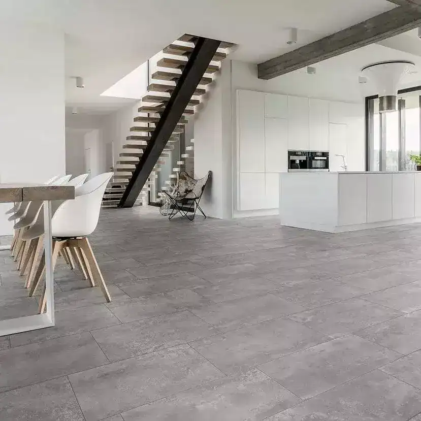 Core Light Grey Cement Look Tile | Tile Factory Direct