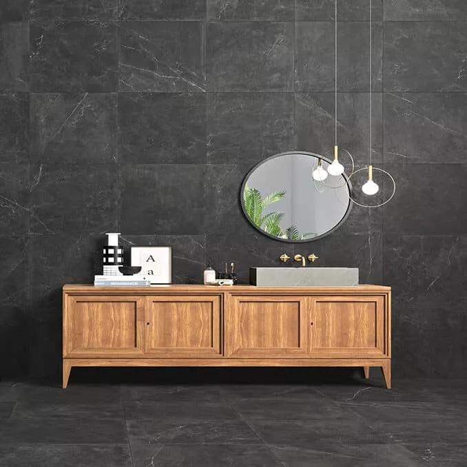 Evostone Graphite Stone Look Tile | Tile Factory Direct