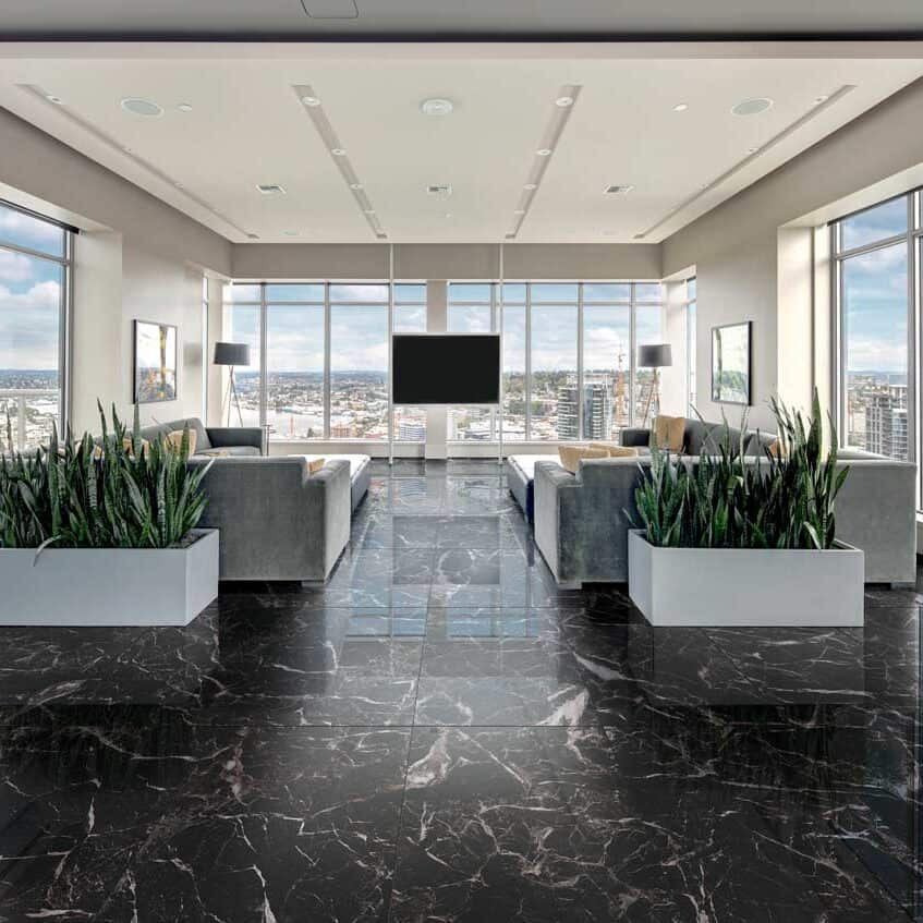 Marbles Marmo Nero Marble Look Tile | Tile Factory Direct