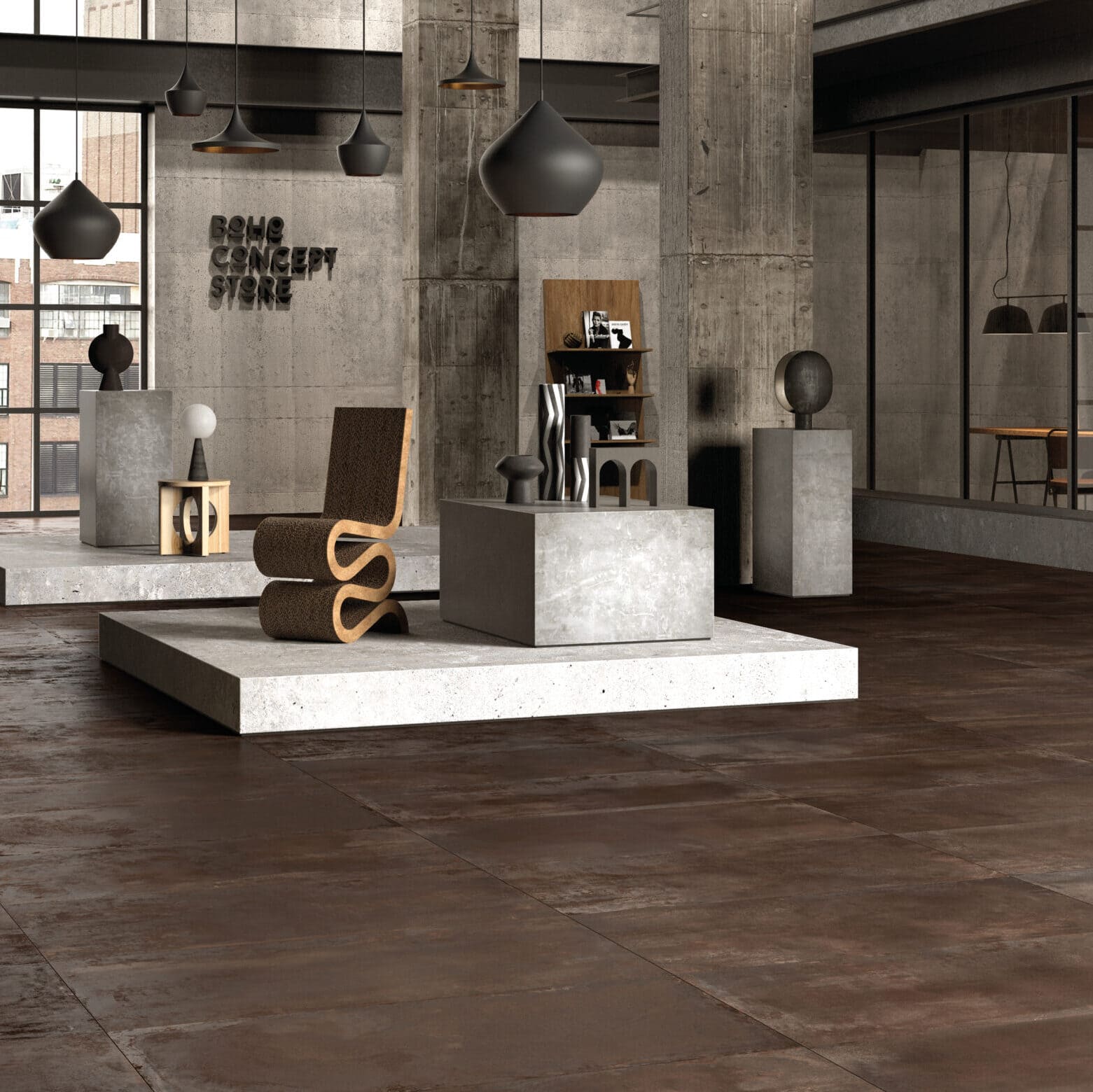 Oxid Lava Industrial Look Tile | Tile Factory Direct