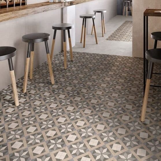 Patch Work Classic 04 Pattern Tile | Tile Factory Direct